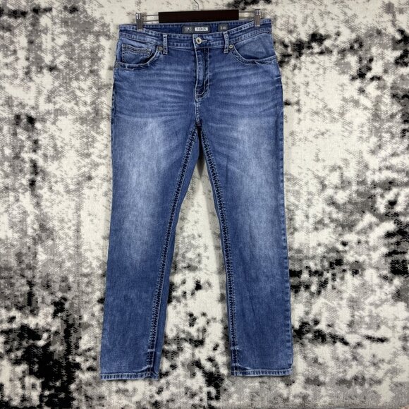 BKE | Jeans | Bke Derek Straight Leg Jeans Mens Size 34 Y2k No Distress ...